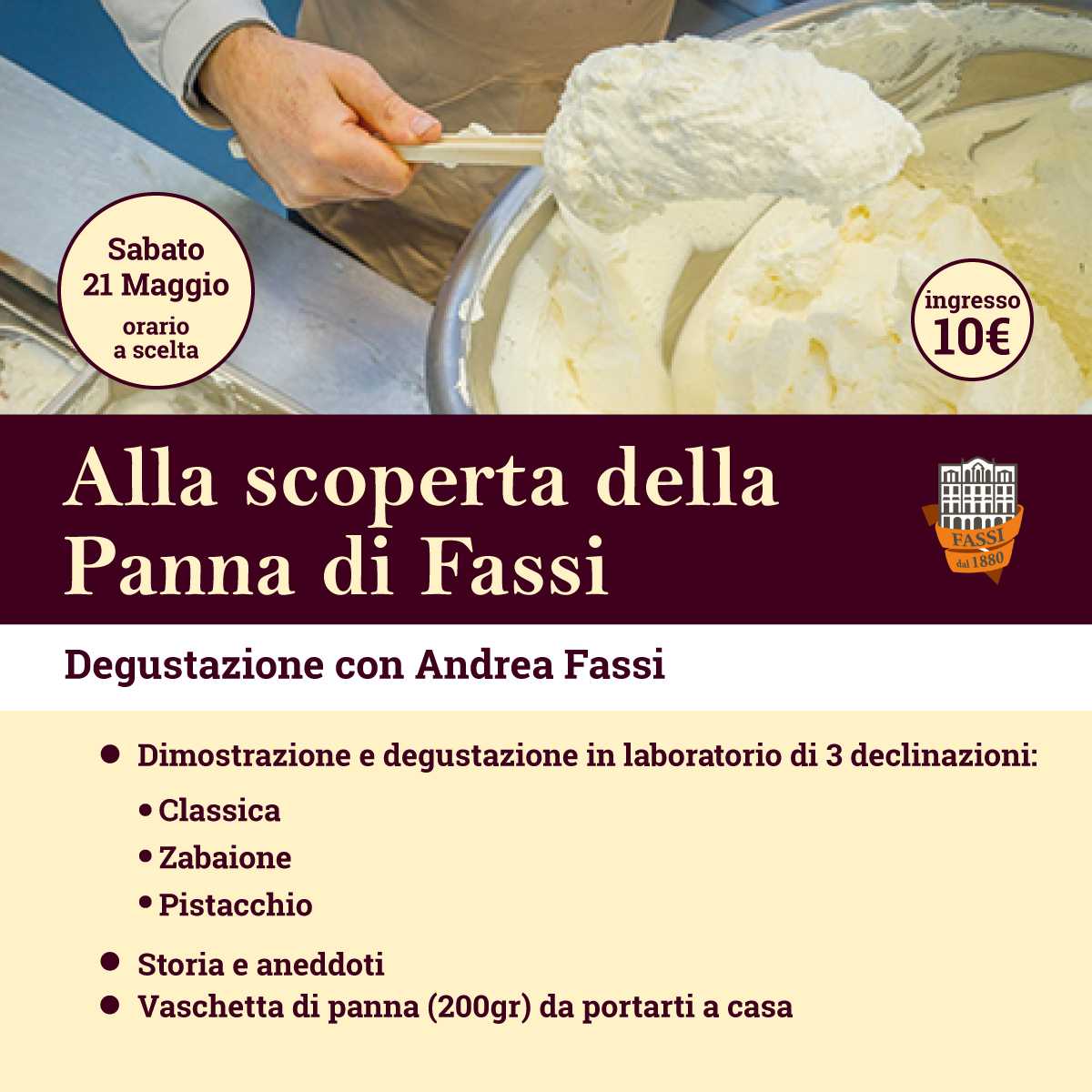 Alla scoperta della Panna di Fassi - Gelateria Fassi | Dal 1880 la ...